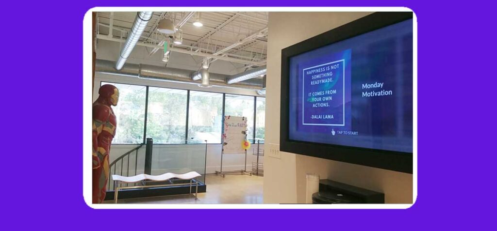 9 Digital Lobby Signage Ideas for an Office - (Updated 2024)